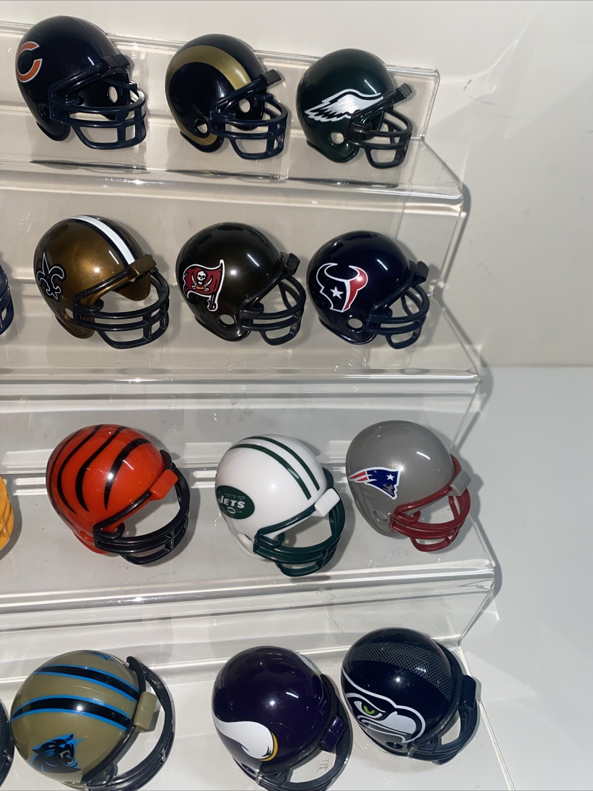 Lot of 16: Riddell NFL Football Pocket Pro Mini Helmet Collection | eBay