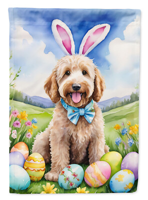 Goldendoodle Easter Egg Hunt Flag Canvas House Size DAC5058CHF | eBay
