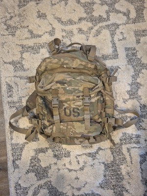 Multicam OCP MOLLE Assault Pack 3 Day Hiking Backpack US Army w ...