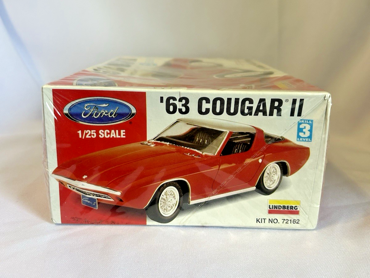 LINDBERG FORD (Mercury) '63 Cougar II Concept Car model kit New Factory ...