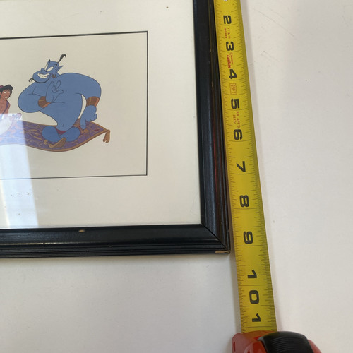 "Magic Carpet" Aladdin Genie Abu Cel Disney Movie Animated Art FRAMED ...