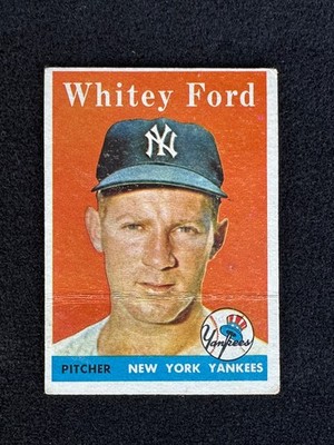 1958 Topps - Whitey Ford #320, Baseball Hall of Fame! | eBay