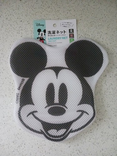 Disney Mickey Mouse Japan by Daiso Die Cut Mesh Laudry Makeup Bag ...