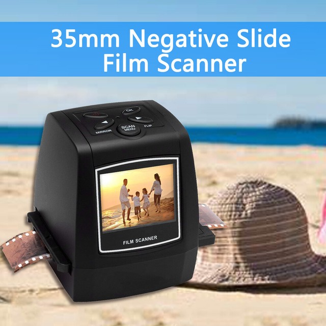Protable 35mm Negative Film Scanner Slide Viewer Photo Digitizer LED ...