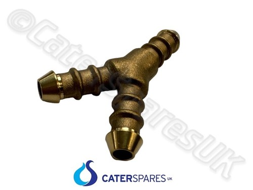 10MM BRASS Y PIECE GAS 3 WAY JUNCTION HOSE JOINING CONNECTION SPLITTER ...