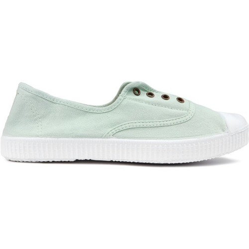Victoria Womens 106623 Plimsolls Trainers Green | eBay UK