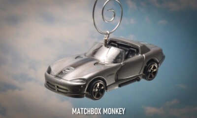 1992 Dodge Viper RT/10 SR1 Custom Christmas Tree Ornament Adorno 1/64 ...