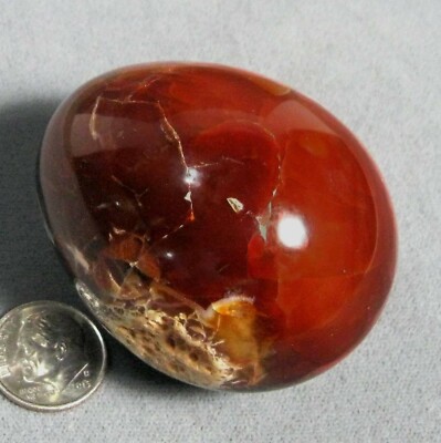 Conchoidal Jasper egg polished rock stone/rock 1.4"x43mm 4.82oz 36F | eBay