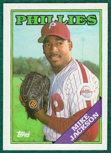 Mike Jackson - 1988 Topps #651 - Philadelphia Phillies Baseball Card | eBay