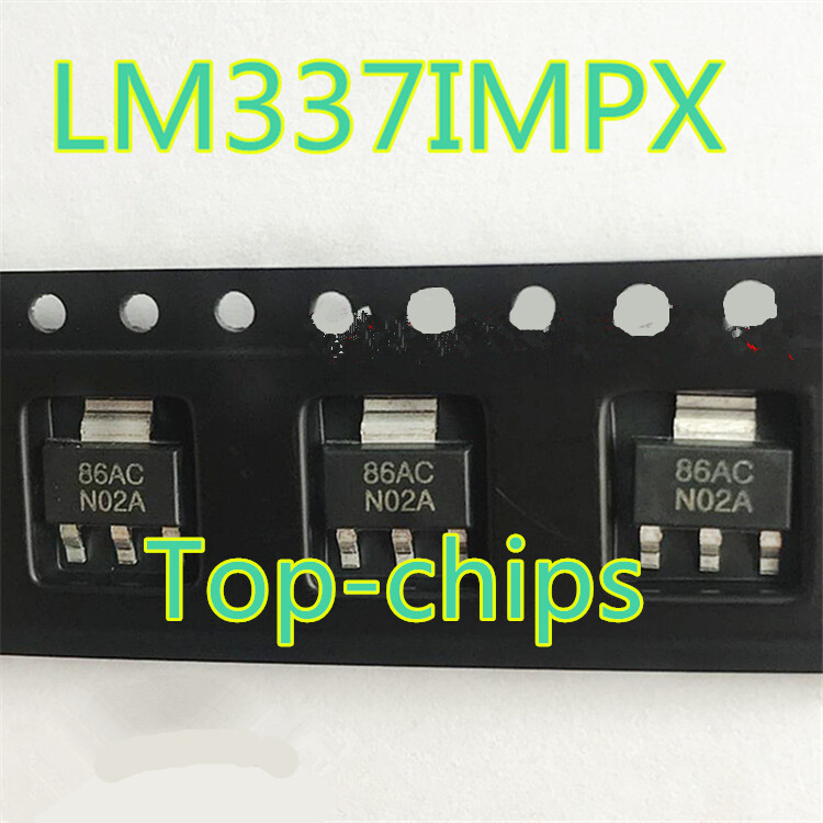 5PCS LM337IMPX IC REG LDO NEG ADJ 1A SOT-223 LM337 LM337I 337I LM337IM ...