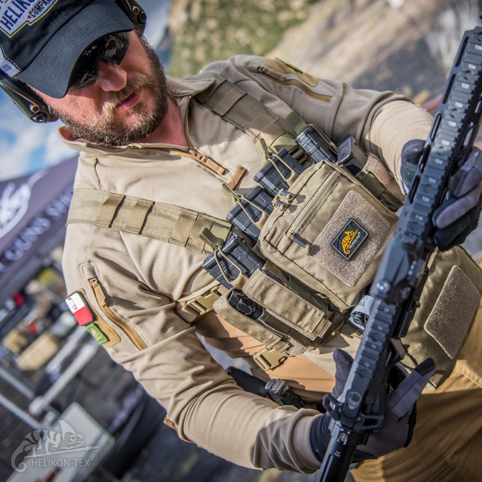 Vest Tactical Modular Chest Rig TMR Helikon Molle Rhodesian Camo ...