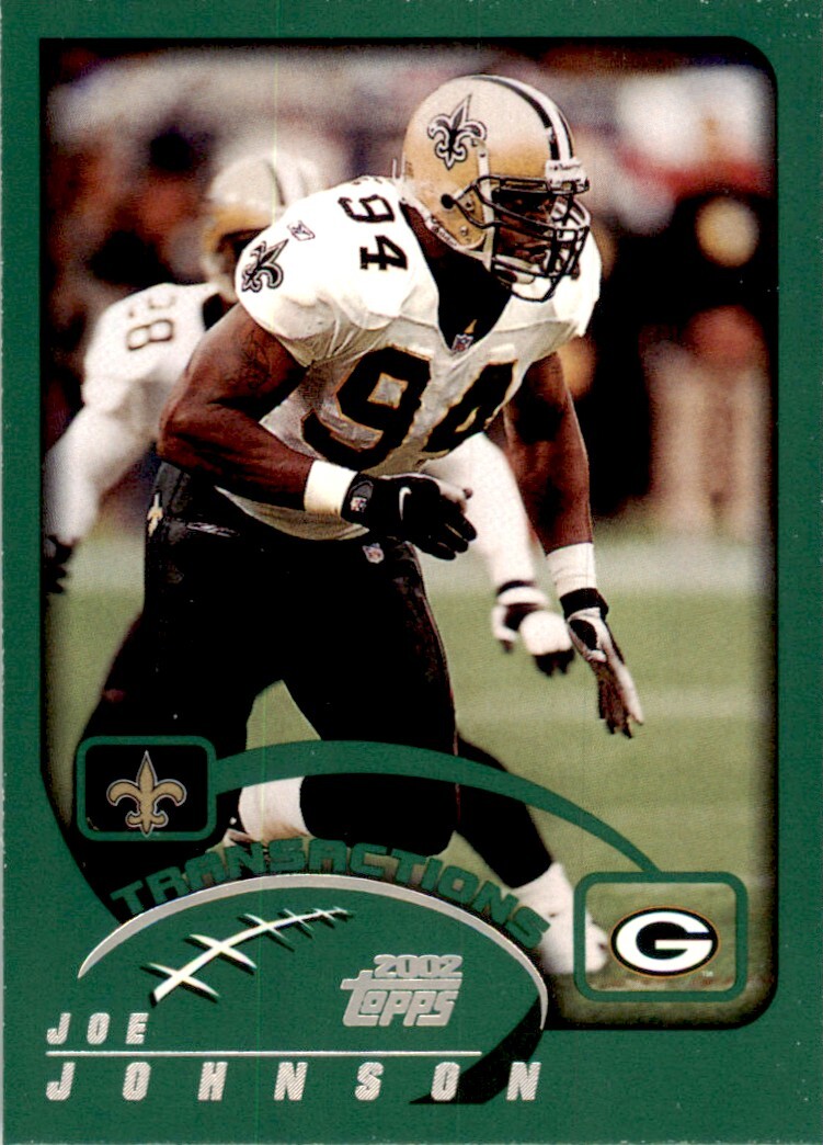 2002 Topps Joe Johnson Football Cards #145 | eBay