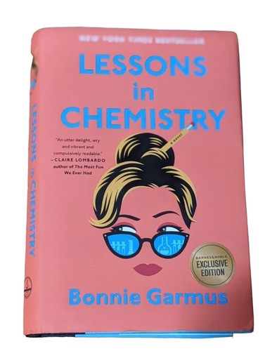 Lessons In Chemistry Hardback First Edition Bonnie Garmus NY Times ...