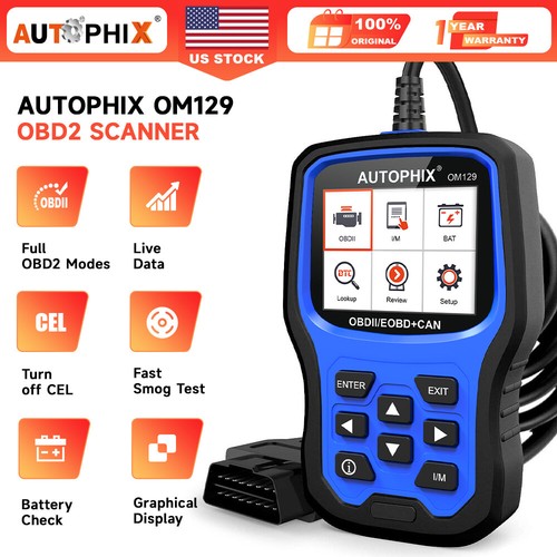 OBD2 Scanner Car Diagnostic Scan Tool Battery Tester Check Engine ...