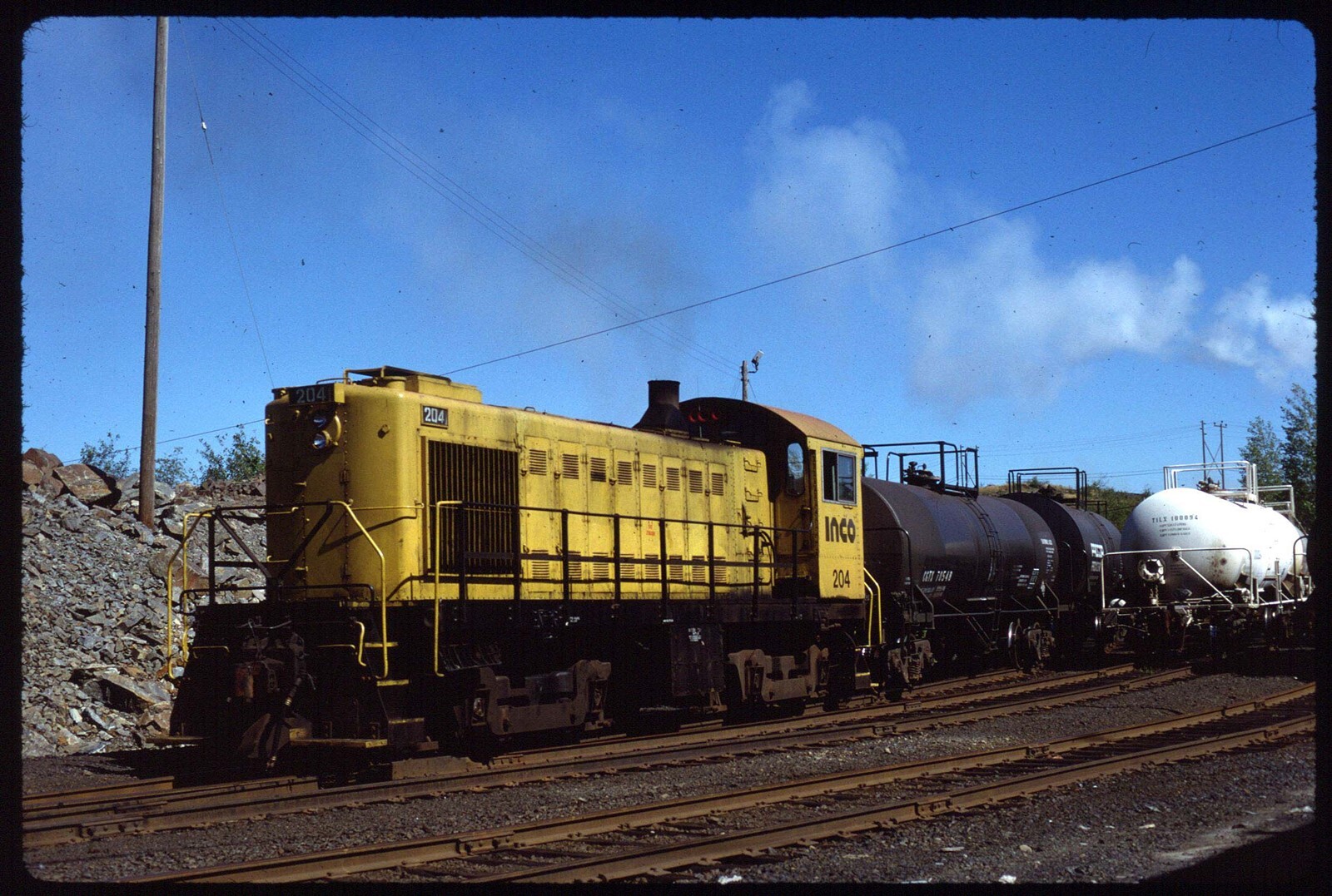 Original Rail Slide - INCO Int'l Nickel Co 204+ Sudbury ON 8-20-1990 | eBay