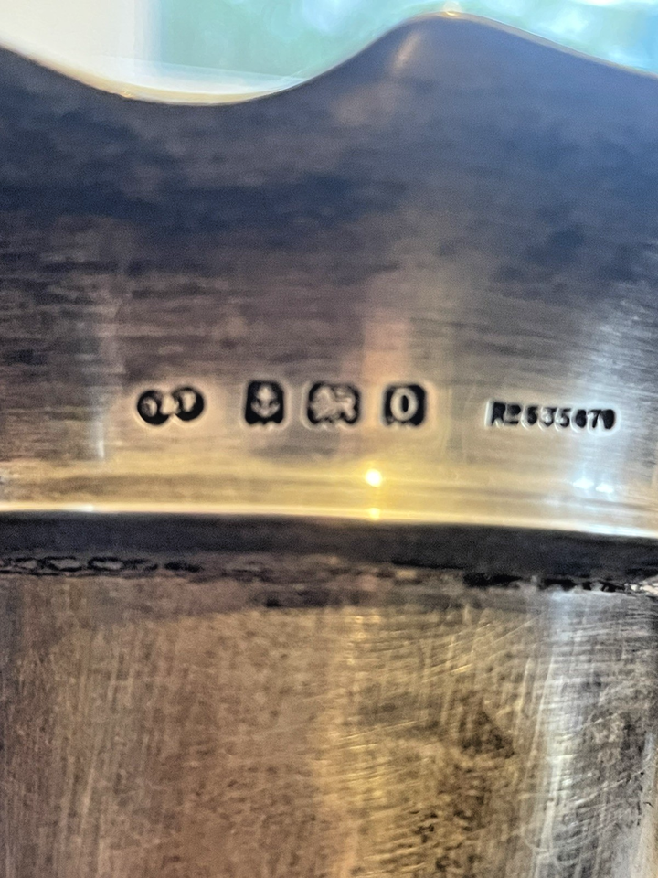 Antique sterling silver Bud vases. Birmingham 1913 . By Deakin ...