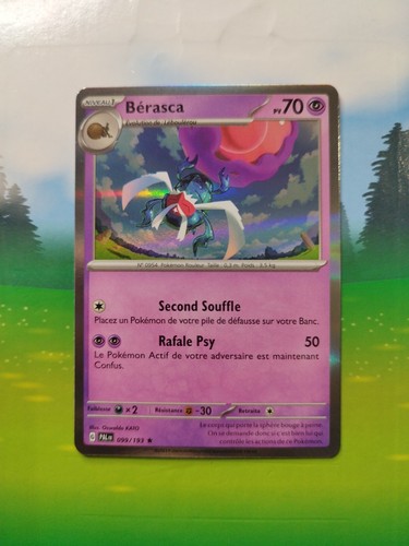 Carte Pokemon - Bérasca Holo - 099/193 - Évolutions À Paldea EV2 | eBay