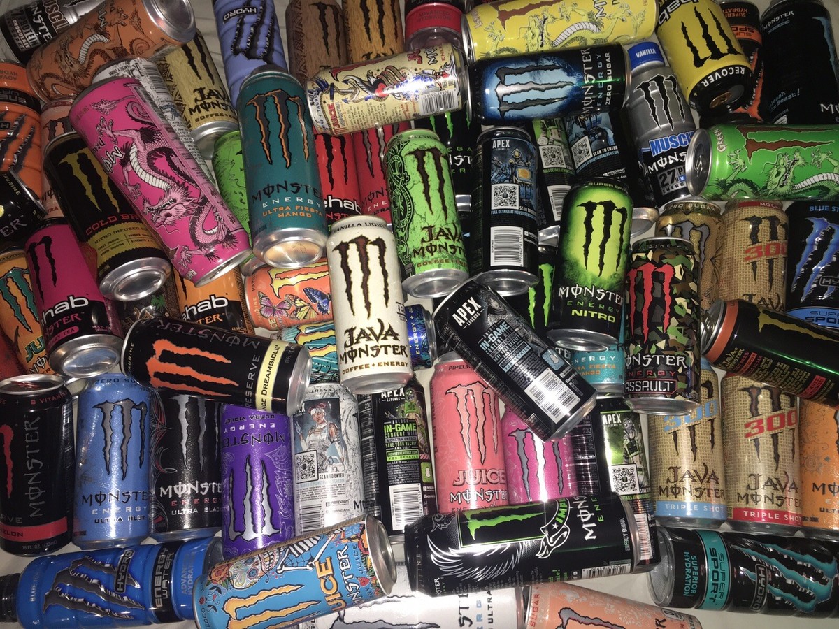 Collection Of Monster Energy