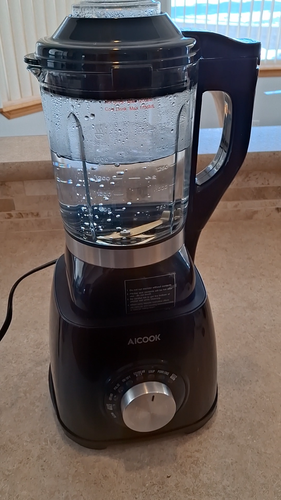 AI Cook Blender Soup Maker NY -8668MKA Cooks & Blends Hot/Cold Blender ...