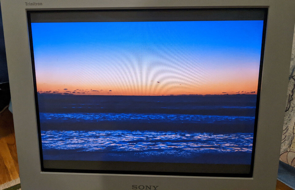21" SONY GDM-C520K FD Trinitron CRT Monitor - Upgraded & Refreshed ...