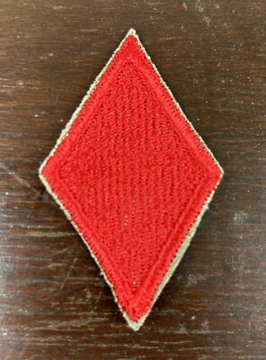 Vintage 5th Infantry Division Patch Red Devils Red Diamond WWII ...