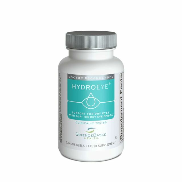 ScienceBased Health HydroEye Dry Eye Relief Softgel - 120 Count ...