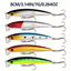 56pcs/set Lot Mixed Bionic Fishing Lures Minnow Hard Artificial Bait ...