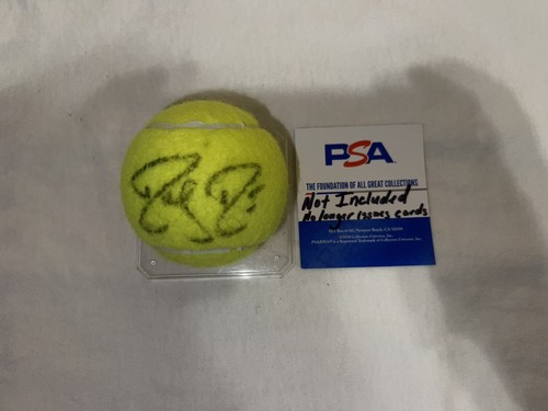 Roger Federer Signed Wilson 1 Tennis Ball US Open Switzerland Legend ...