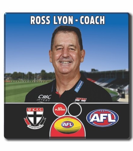 2024 AFL St Kilda Football Club - LYON, Ross - COACH | eBay Australia