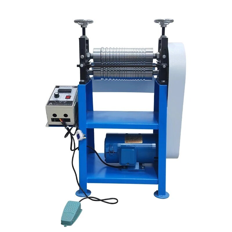 Heavy-duty Leather Presses Speed-regulated Rolling Machines Drilling ...