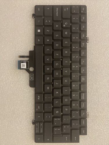 Genuine DELL latitude 5420 7420 7520 BACKLIT Spanish Latin Keyboard ...