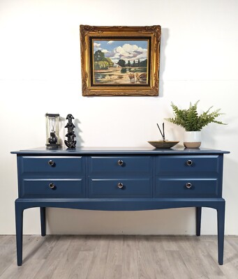 Stag Minstrel 6 Drawer Console Table , Dressing Table Sideboard Chest ...