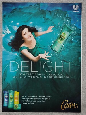 2014 Magazine Advertisement Page Caress Body Wash Soap Cute Woman Print ...