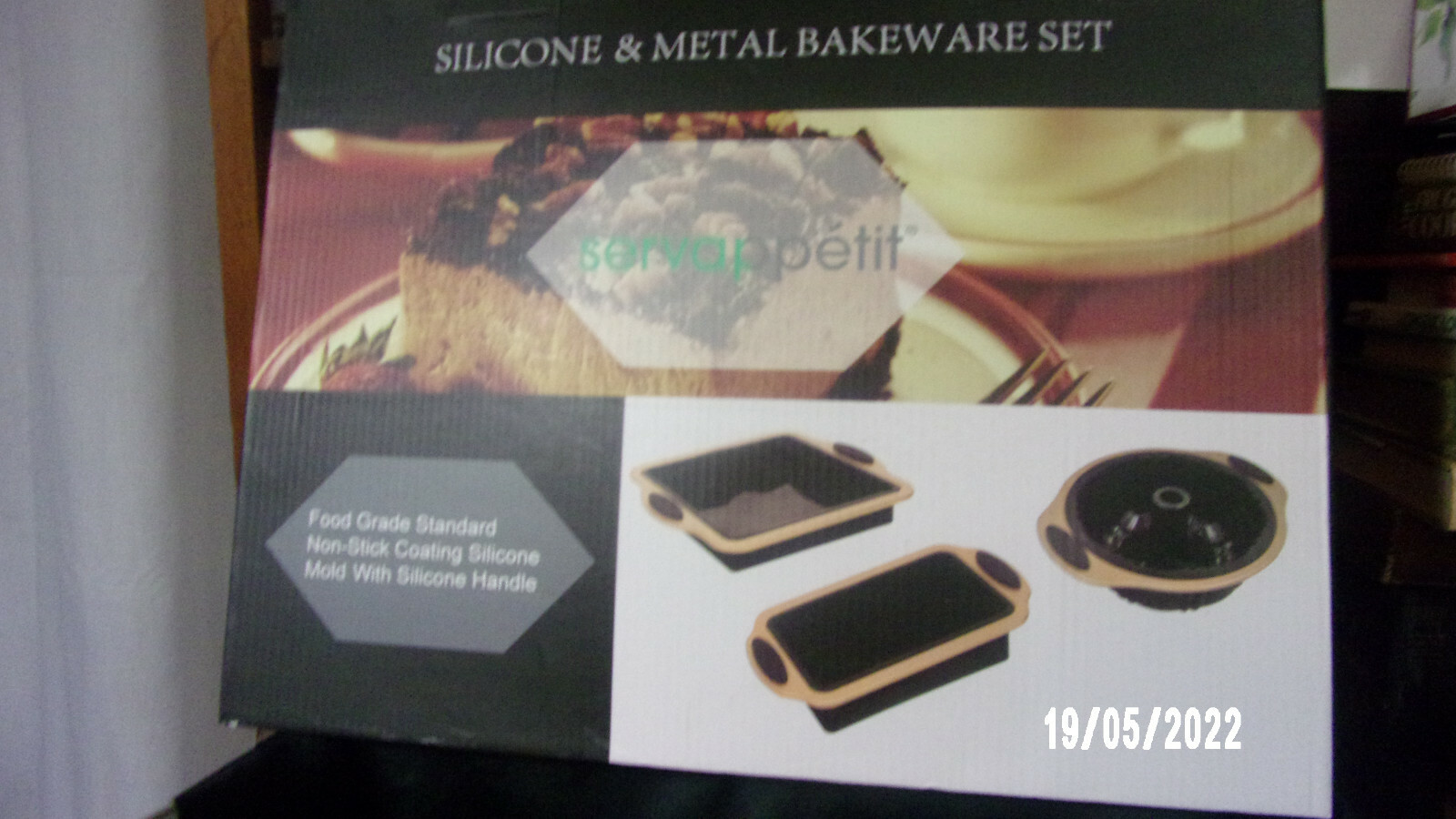 SERVAPPETIT SILICONE & METAL BAKEWARE SET NEW IN BOX. | eBay