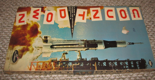 Vintage 1967 E.S. Lowe COUNTDOWN Board Game Adventure in Space COMPLETE ...