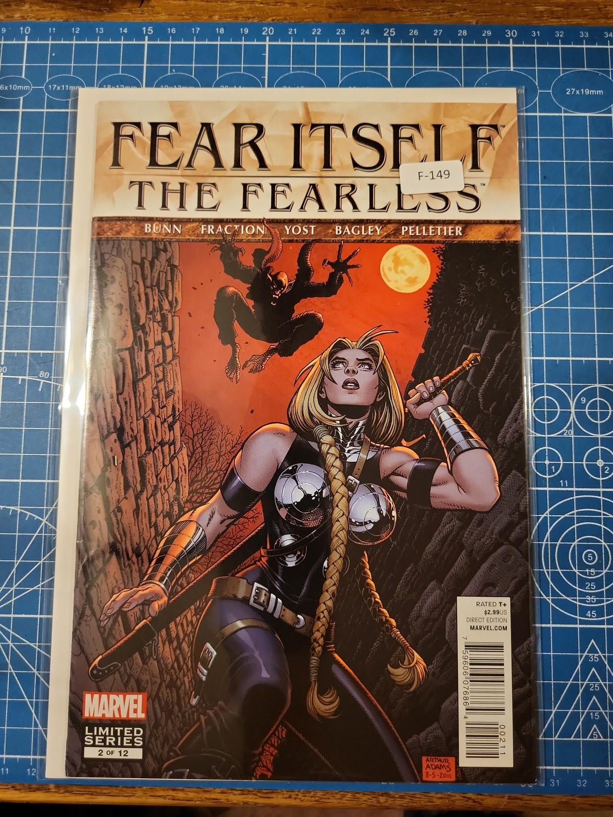 FEAR ITSELF: THE FEARLESS #2 8.0+ MARVEL COMIC BOOK F-149 | eBay