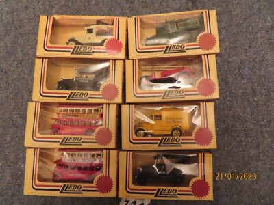 LLEDO model car collection 8 models all boxed | eBay UK