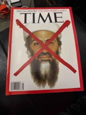 Time Magazine May 20th, 2011 The End Of Bin Laden Red X Magazine New ...