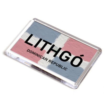 FRIDGE MAGNET - Lithgo - Dominican Republic Flag | eBay UK