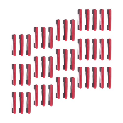 60 Pcs Id Badge Name Tag Safety Pin Staff Bars Self-adhesive Crafting ...