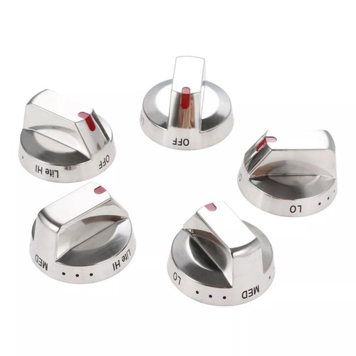 5Pcs New Gas Stove Top Burner Dial Knob Part DG64-00473A For Samsung ...