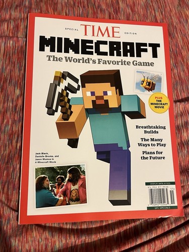 MineCraft TIME Magazine Steve Cover Special Edition New | eBay