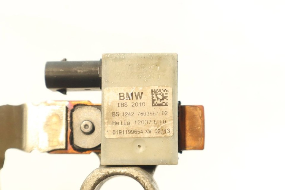 Cavo Batteria Negativo IBS BMW E60 E61 E70 E71 E93 Unità 7603567 | eBay