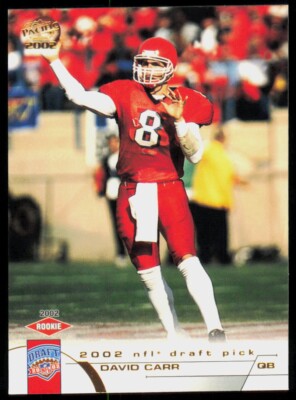 2002 Pacific Draft Pick David Carr Rookie #464 | eBay