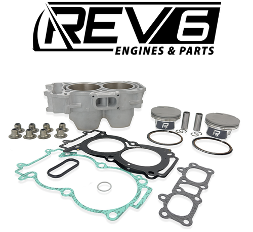 Polaris 2017-2024 RZR 1000 Complete Top End Rebuild Kit New Cylinder ...