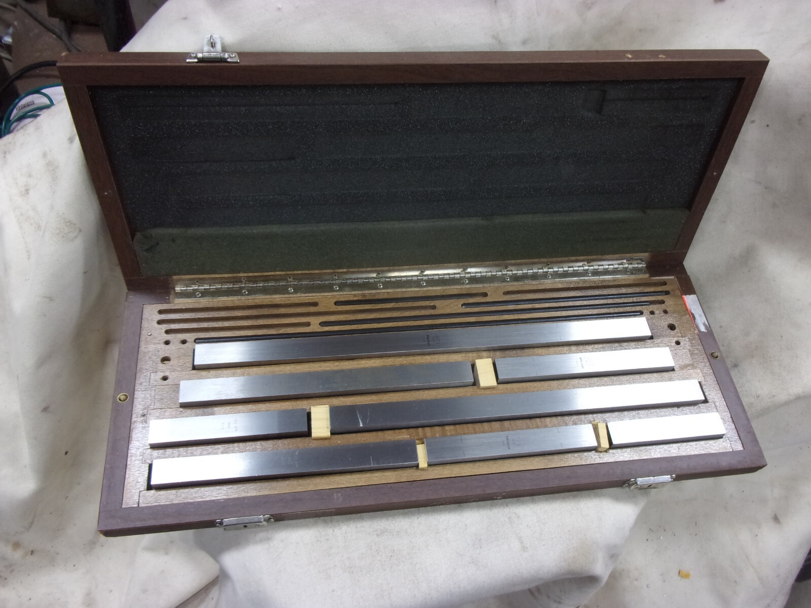 DoAll Metric Rectangular Surface Plate Long Gage Block Set Up Gauge 125 ...