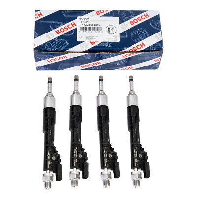 OEM NEW 4Pcs 13647597870 Fuel injectors Fits For BMW 328i 320i 528i X1 ...
