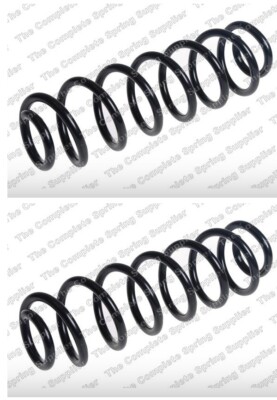 Lesjofors Set of Rear Left & Right Coil Springs For Volkswagen Skoda | eBay