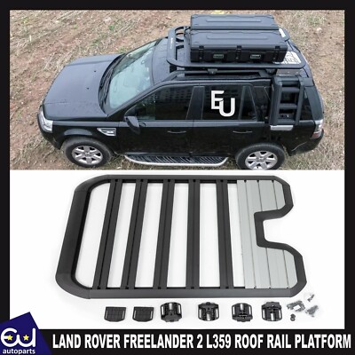 LUGGAGE CARGO CARRIER ROOF RACK PLATFORM BASKET FOR LAND ROVER ...