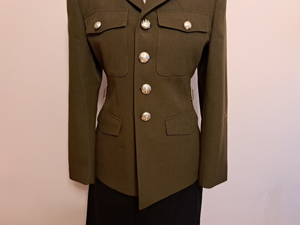 pathfinders MG jacket with or with out skirt army vintage khaki green ...